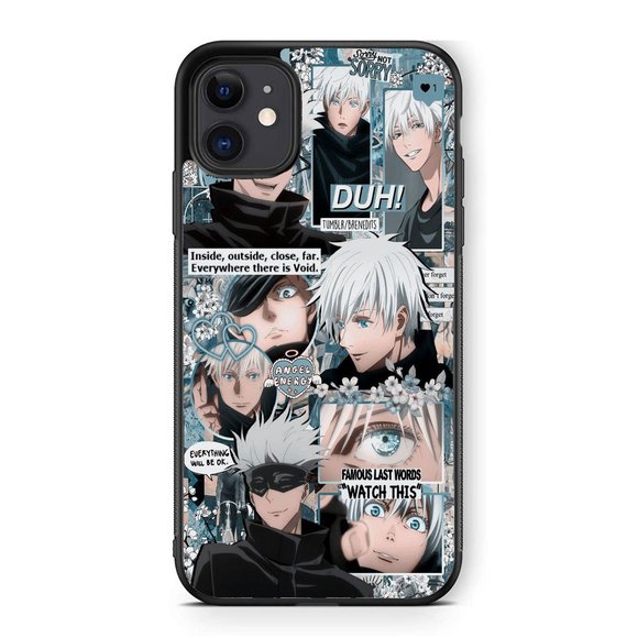 Accessories | Jujutsu Kaisen Gojo Manga Otaku Anime Iphone Case | Poshmark